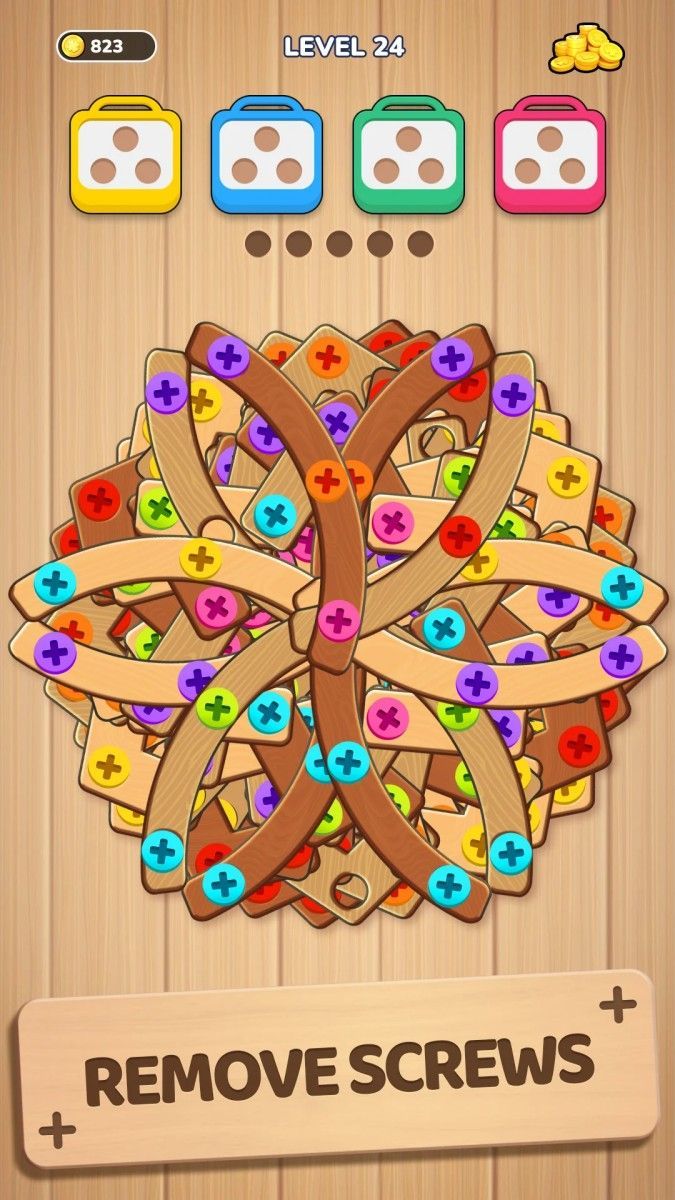 Woodle Screw Jam: Nuts & Bolts | Play and Recommended | Gamebass.com